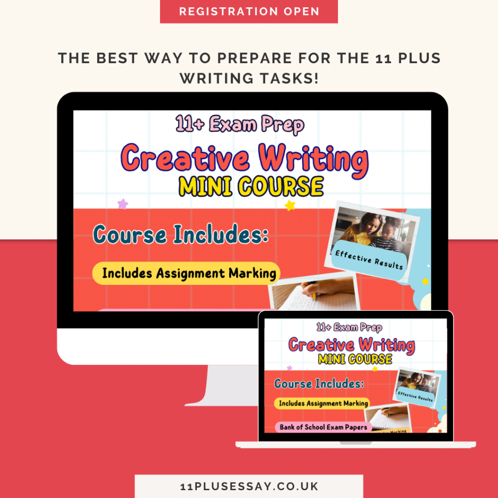 The 11 Plus Creative Writing DIY Kit - 11PlusEssay.co.uk - the best way ...